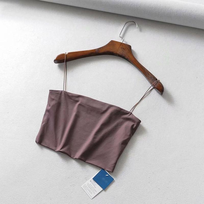 Buy Fashion Women Spaghetti Strap Crop Top Summer Sexy Bodycon ...