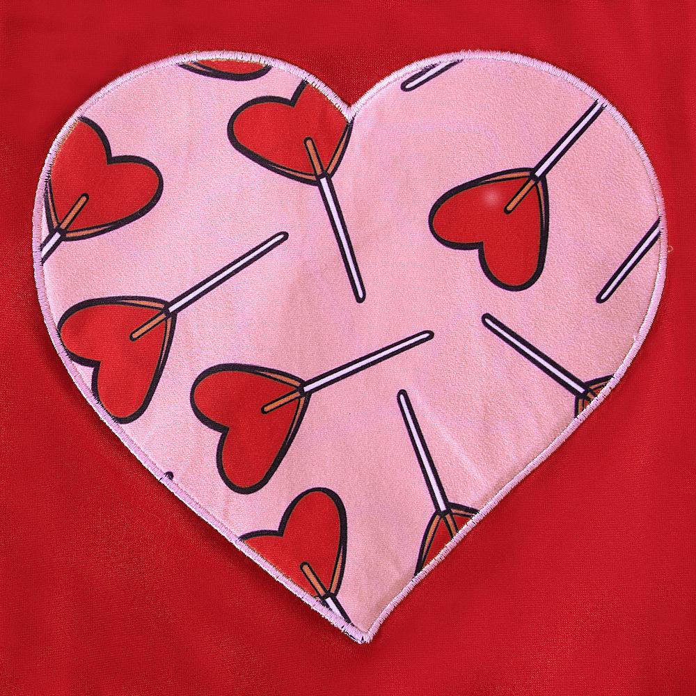 Cheap Children Kids Girls Sequin Heart Shape Dress Top and Pants 2PCS ...