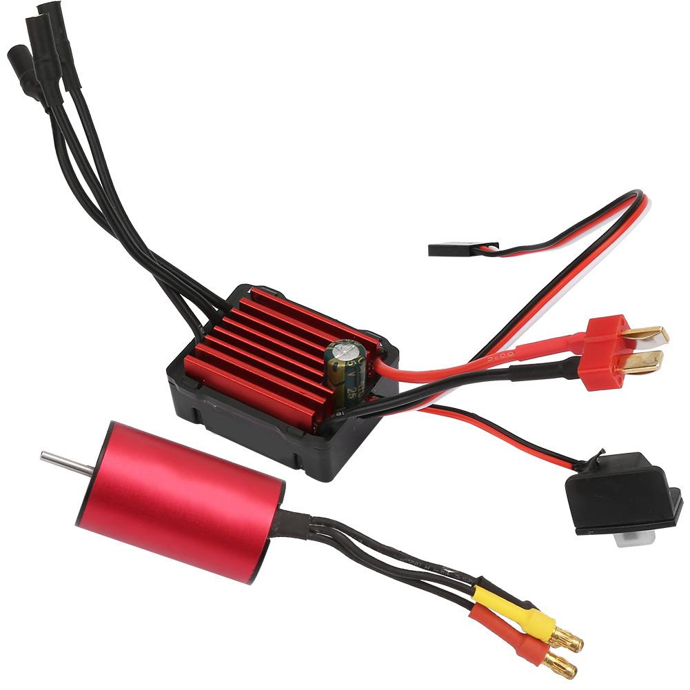Brushless Motor, Rc Brushless Motor Esc Combo, Balanced for Brushless ...