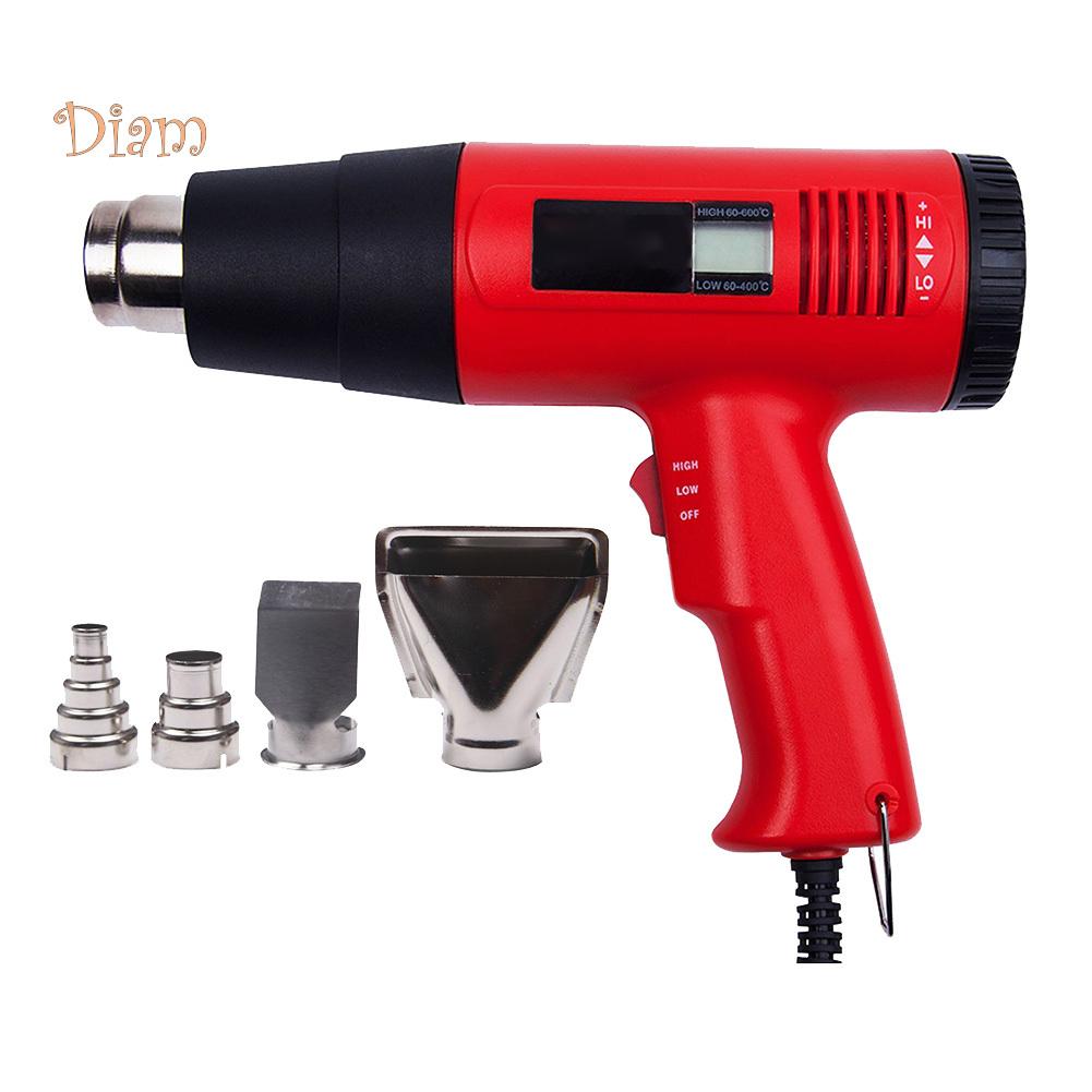 Buy Hara 2000W Rust Removal Electric Hot Air Nozzle Heat Airbrush Dry ...