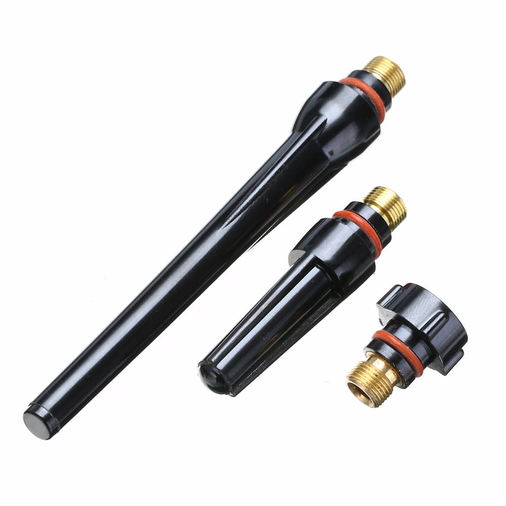 Buy Manyi 3pcs Tig Welding Torch Long Back Cap 57Y02 57Y03 57Y04 For WP ...