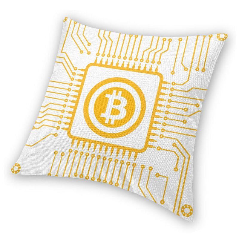 Cheap Bitcoin CPU Miner Cushion Cover Sofa Living Room BTC Blockchain ...