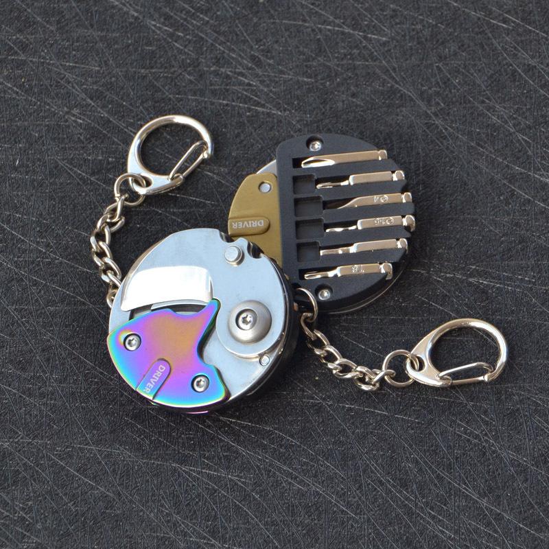 Buy Multifunctional Screwdriver Pocket Fold Mini Knife EDC Portable ...