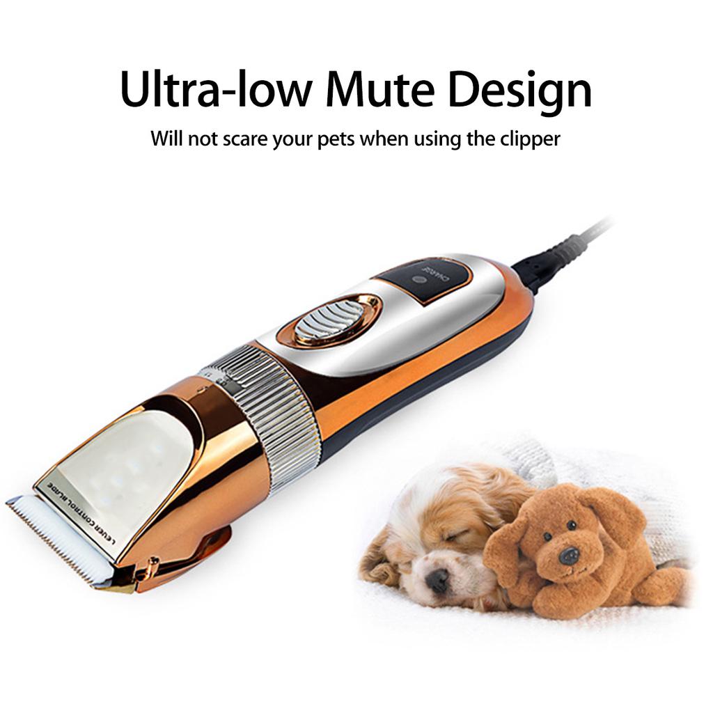 Buy Professional Pet Clipper Scissors Dog Cattle Rabbits Shaver 60W ...