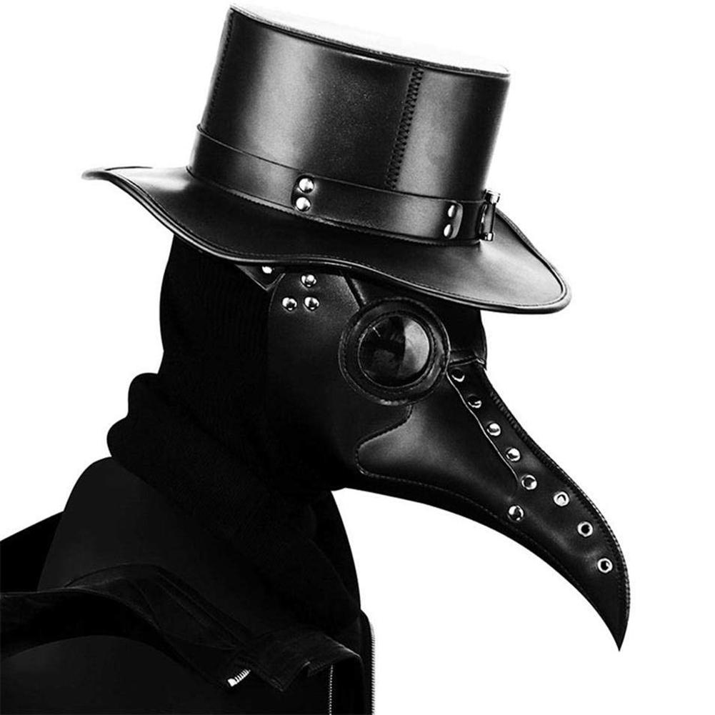 Buy Beak Mask, Plague Doctor Bird hood, proboscis, gothic steampunk ...