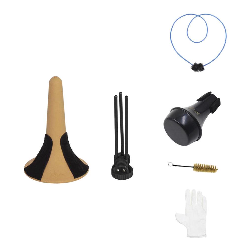 Buy 6 In 1 Trumpet Maintenance Cleaning Tool Kit Accessory Red at ...