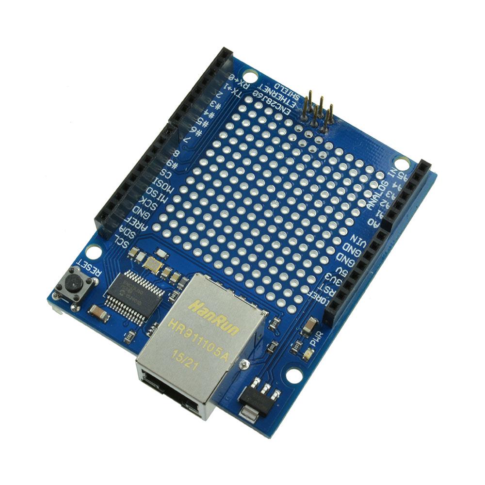 Buy ENC28J60 Network Module Expansion Board for Arduino Internet of ...