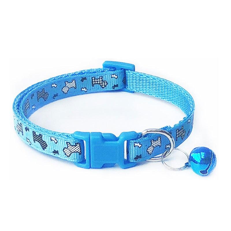 Kaufe 1Pc Colorful Cute Bell Collar For Cat Dog Adjustable Collar With ...