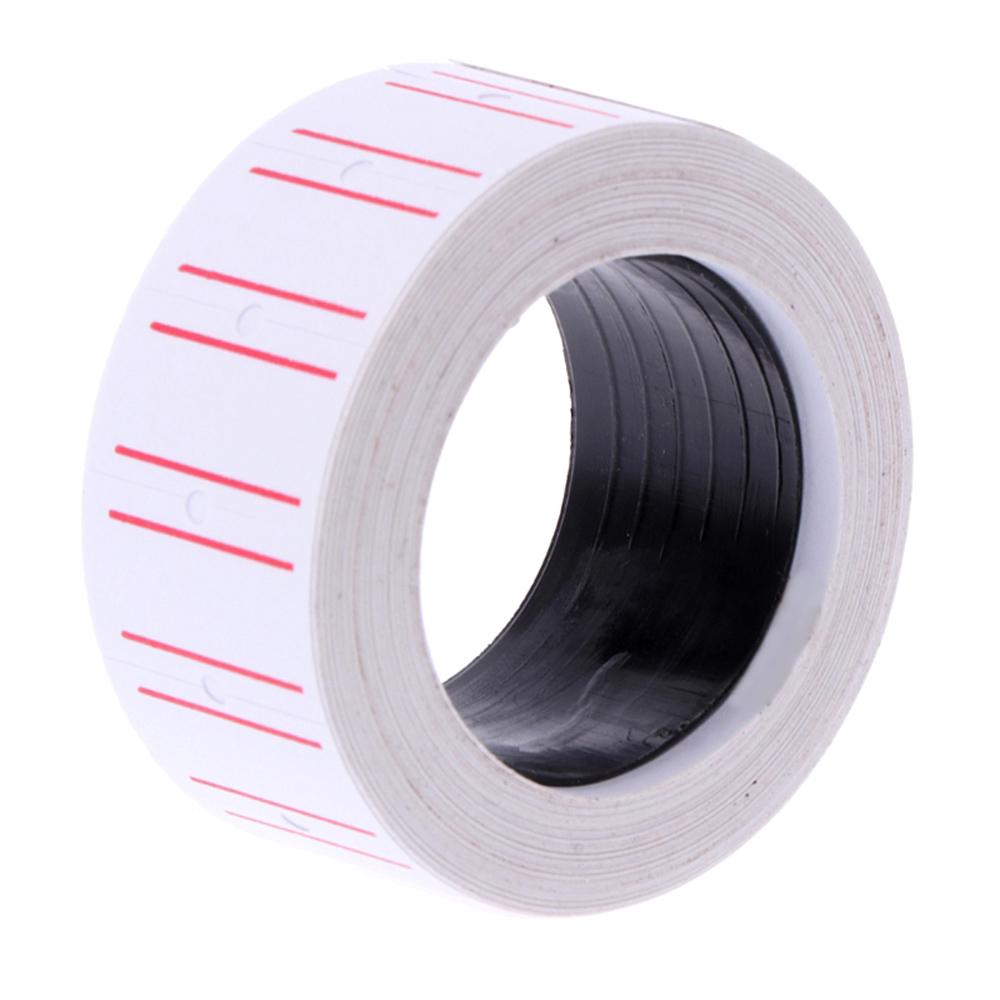 Buy 10 Rolls Self Adhesive White Label Paper Supermarket Price Marked ...