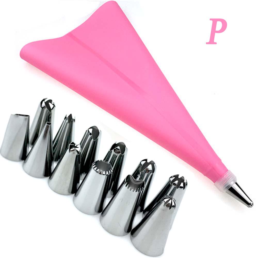 Buy Pastry Tools Pastry Bags Drawing Noodles Icing Piping Cake Nozzles ...
