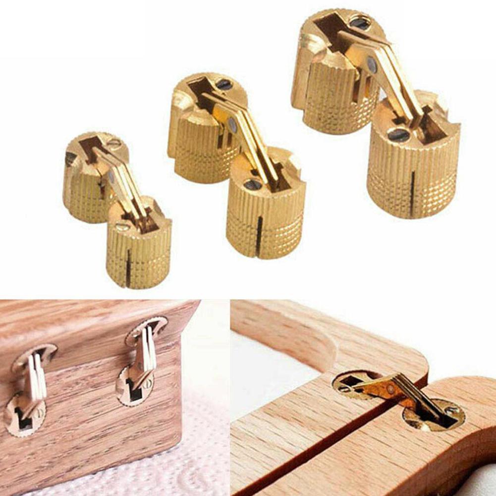 Pure Copper Hidden Barrel Hinge Concealed Cabinet Hidden Invisible ...