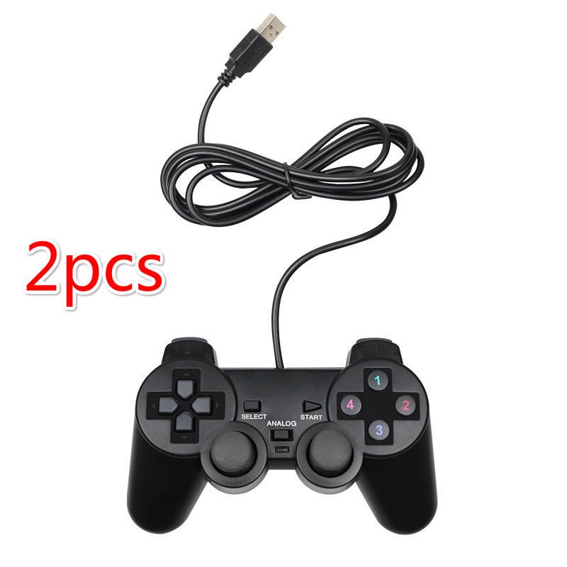 2pcs Wired USB Controller Gamepad Wired Joystick For Windows7/Win8 ...