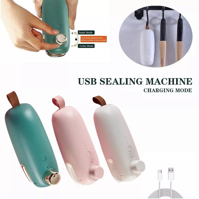 Buy USB Charging Sealing Machine Hand Pressure Portable Mini Heating ...
