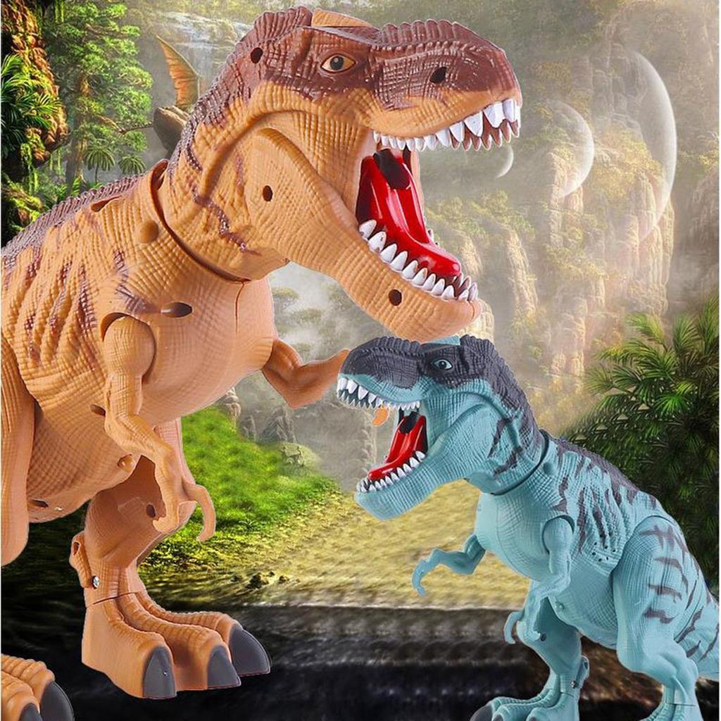 Buy Childhood Large Dinosaur Toys Walking Electric Jet Dinosaur with ...