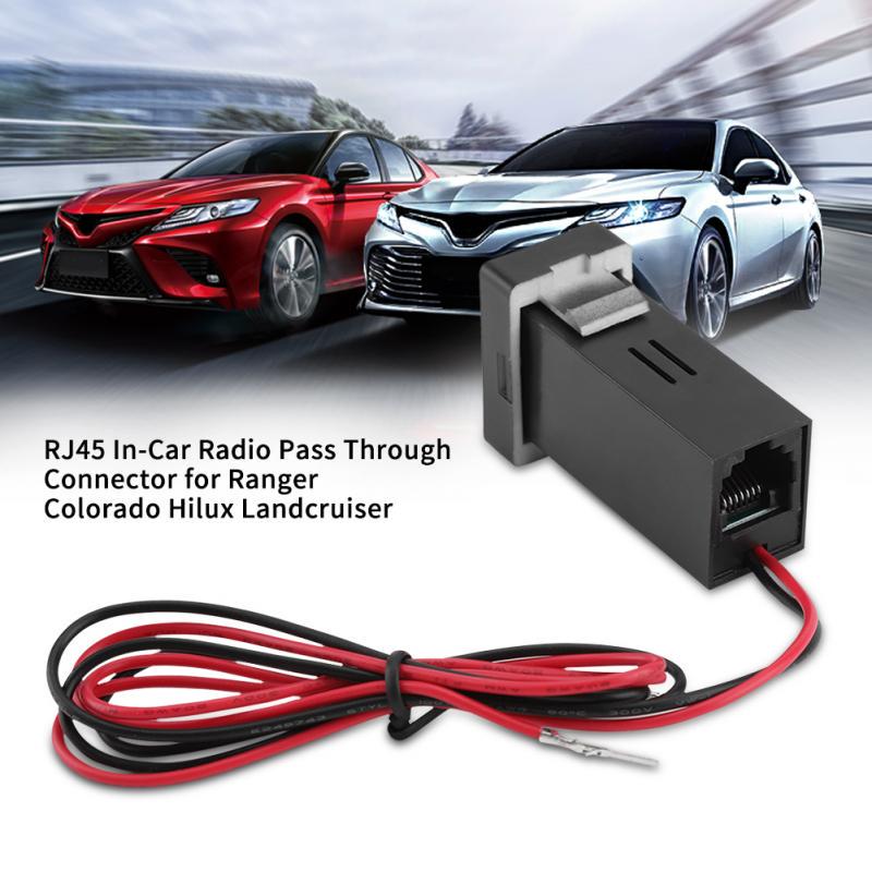 Buy 12-24V DC RJ45 In-Car Radio Pass Through Connector for Ranger ...