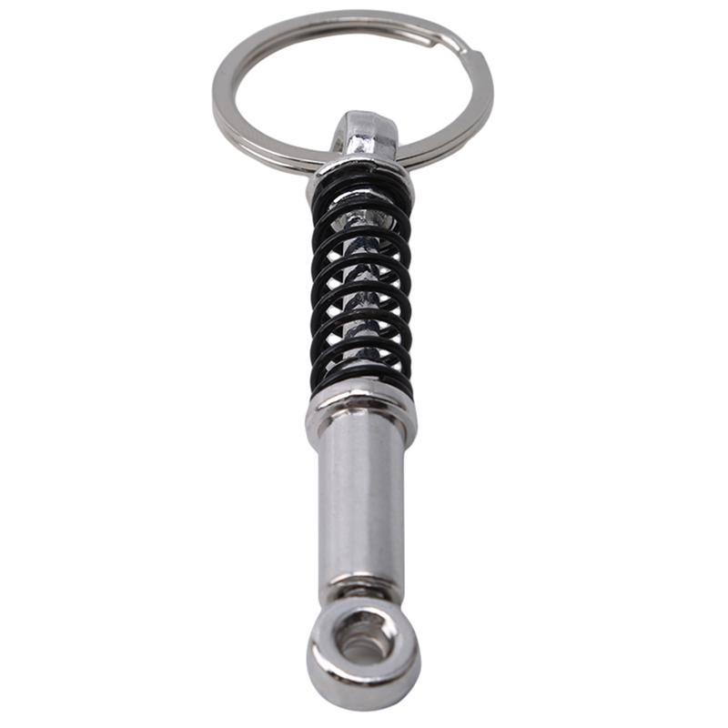 Buy Car Coilover Suspension Keychain Key Chain Ring Keyring Spring ...