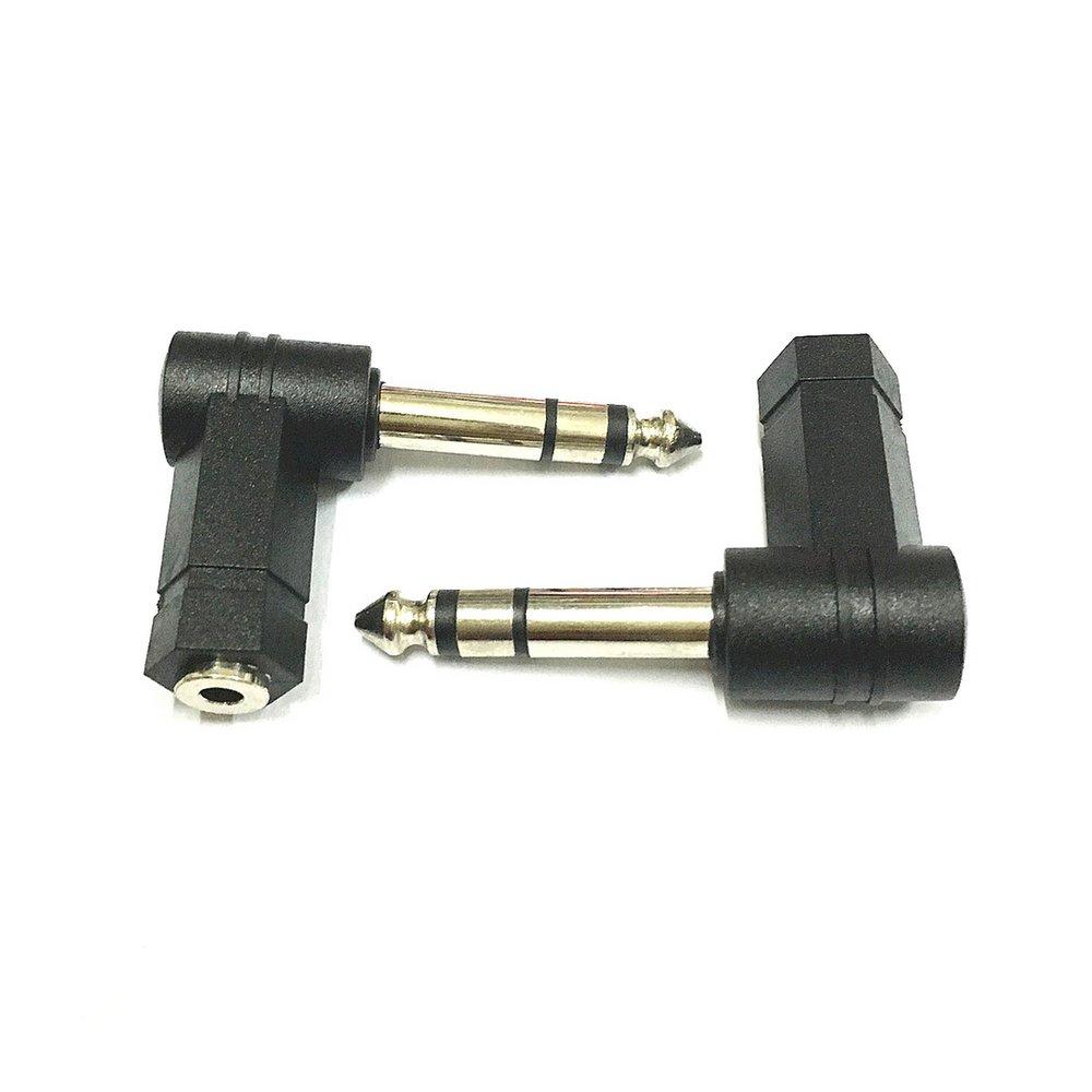 Buy JUGG 3.5mm Stereo Female To 6.35mm 1/4" Male Right Angle Headphone ...