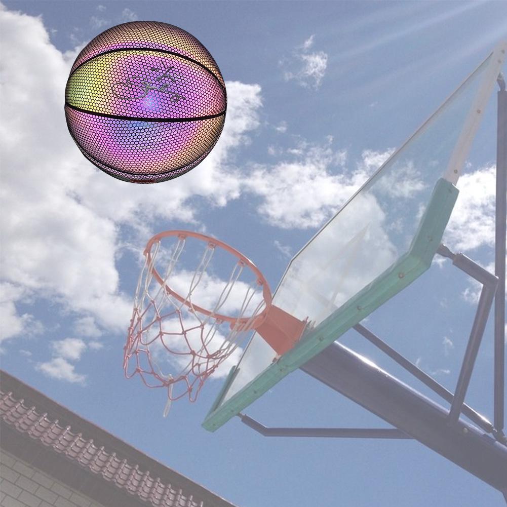 Buy Light Up Basketball Ball Battery-Free PU Glow In The Dark ...