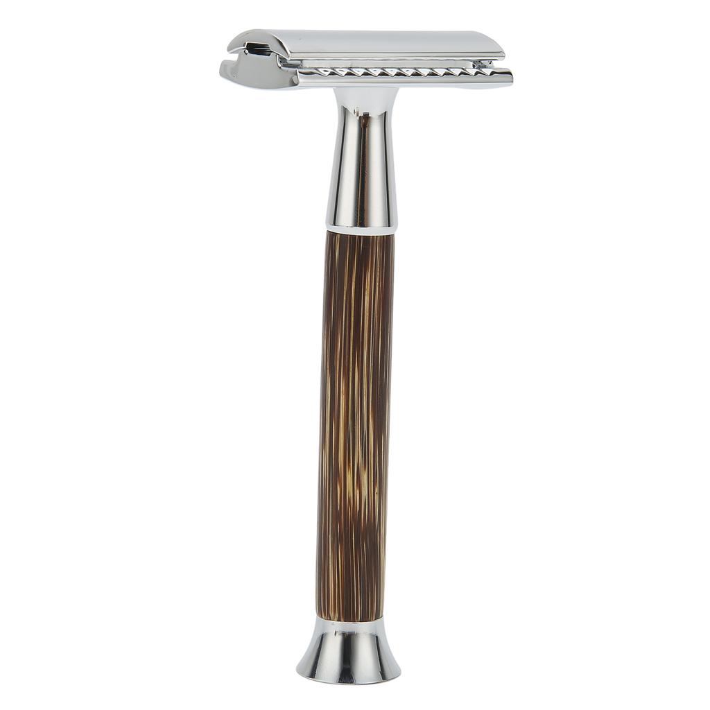 Buy Safety Shaver Professional Double Edge Razor with Heavy Duty Long ...