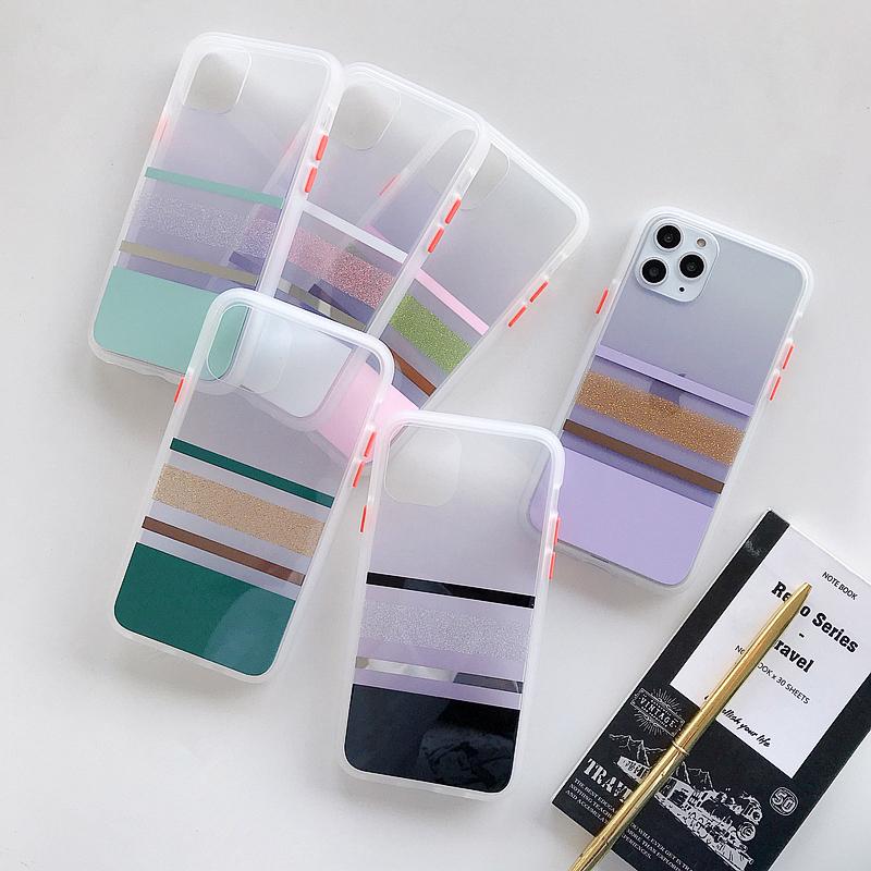 Buy Fashion Matte Hard Plastic Back Cover Phone Case For Iphone 6 7 8 X ...