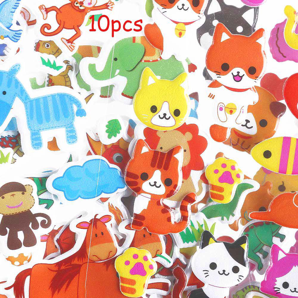 Buy Popular Foam Scrapbooking Funny Cartoon Animal Adhesive Paper 3D ...