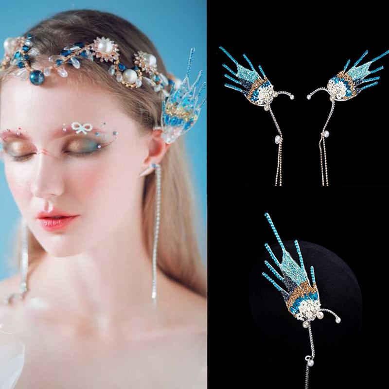 Buy Halloween Party Fairy Cosplay Costume Decoration 1 Pair Angel Elf ...