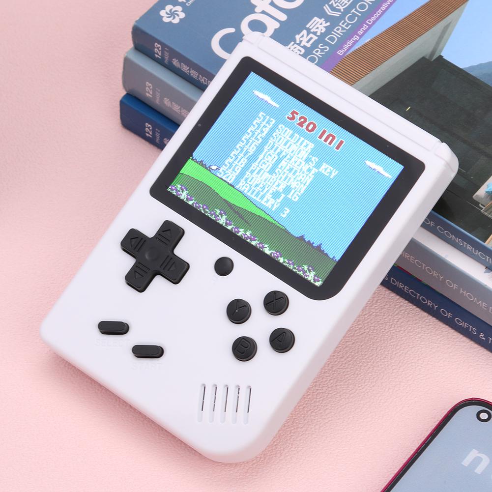 Buy Q3 Retro Handheld Game Console 8 Bit Game Player Built-in 520 ...