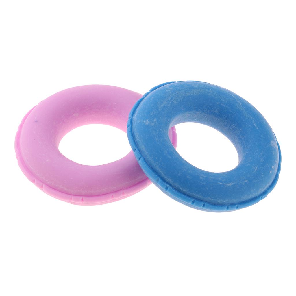 Buy 2pcs 1/12 Dollhouse Miniature Resin Swim Rings Swimming Laps ...