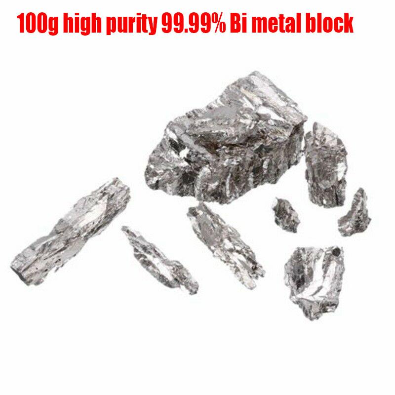 Buy Particles Bismuth Metal Block Pure Solid 100 Grams at affordable ...