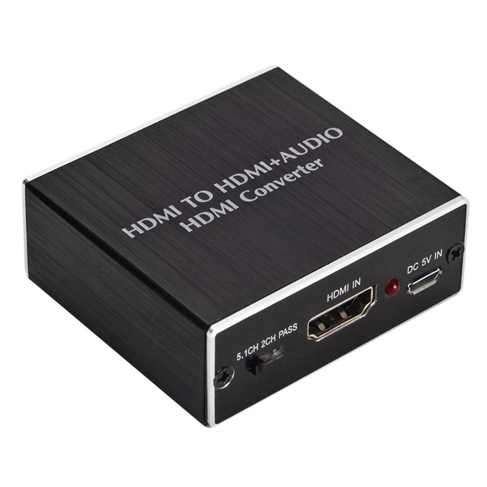 Buy HDMI To HDMI 3.5mm SPDIF 2CH/5.1CH Audio Extractor Converter Audio ...