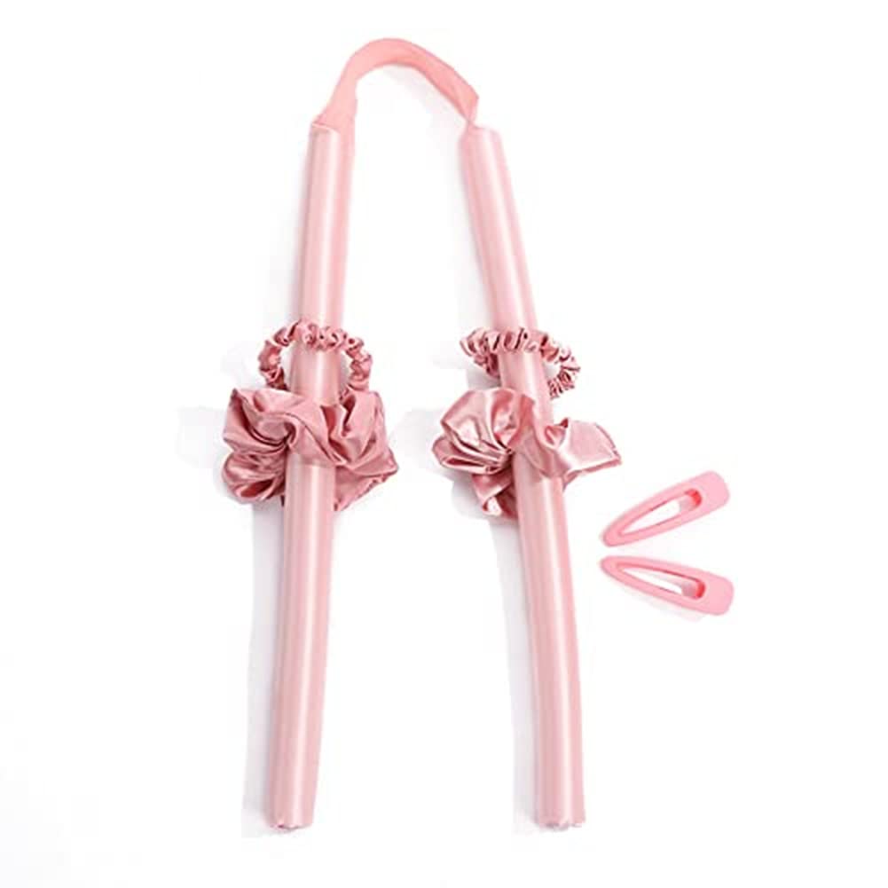 Buy 7pcs/Set Heatless Hair Curler For Long Hair Curling Ribbon Rods ...