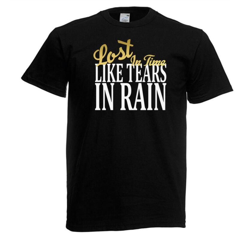 Buy Unisex Black Tears In Rain Shirt Lost Cute Tee Summer at affordable ...