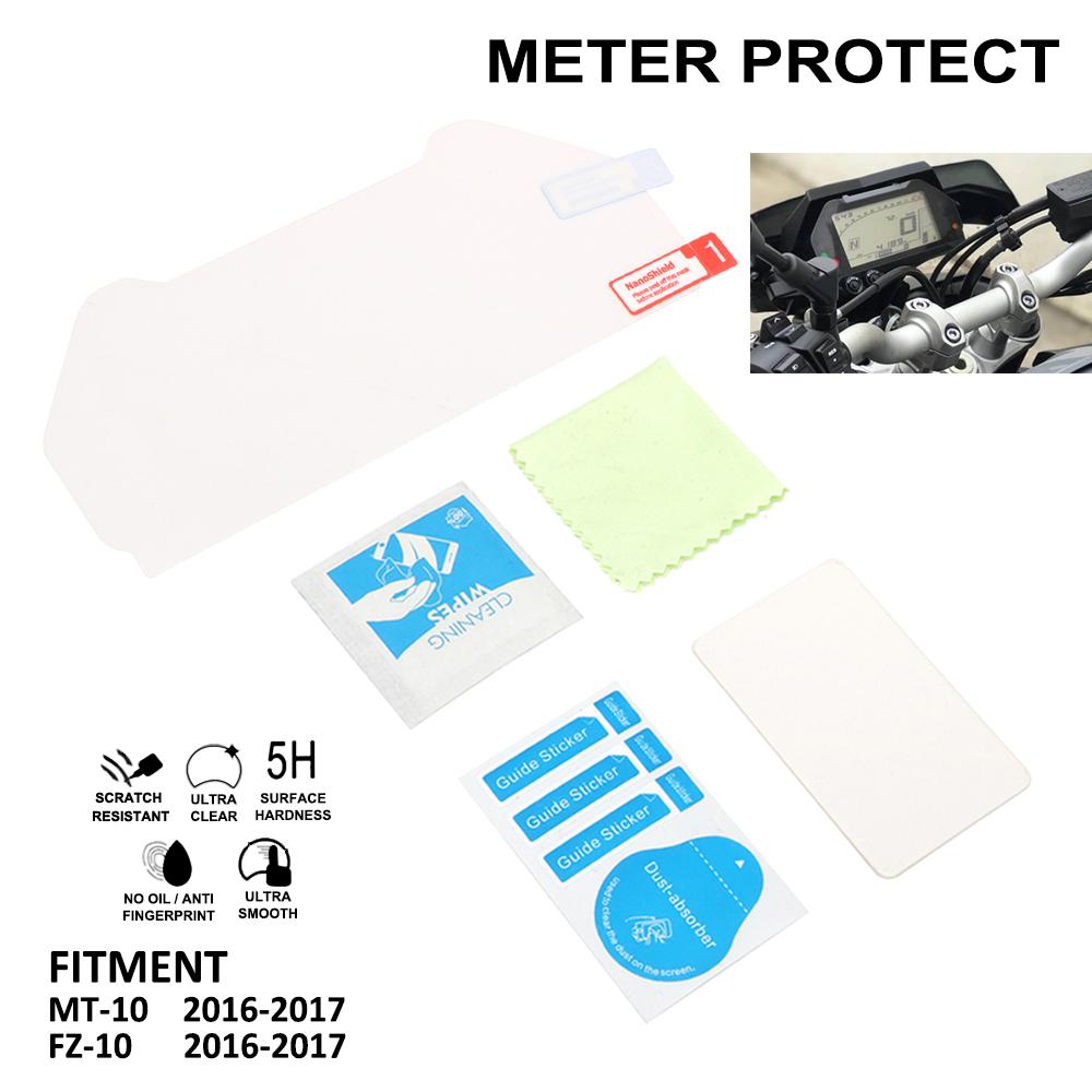 Meter Film Screen Protector Sticker For Yamaha MT10 FZ-10 2016 2017 ...