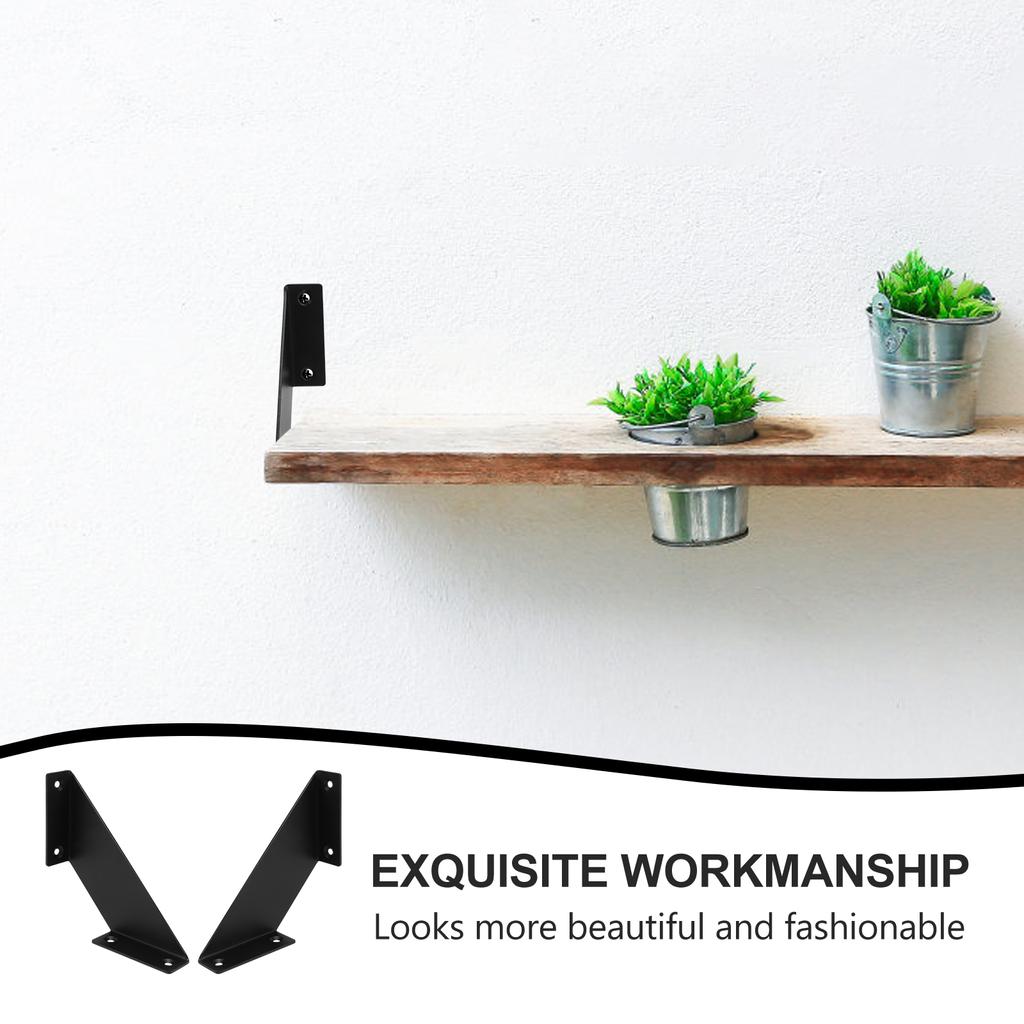 Buy zhenwenying2Pcs Wall Shelving Supports Shelf Support Frames Shelf ...