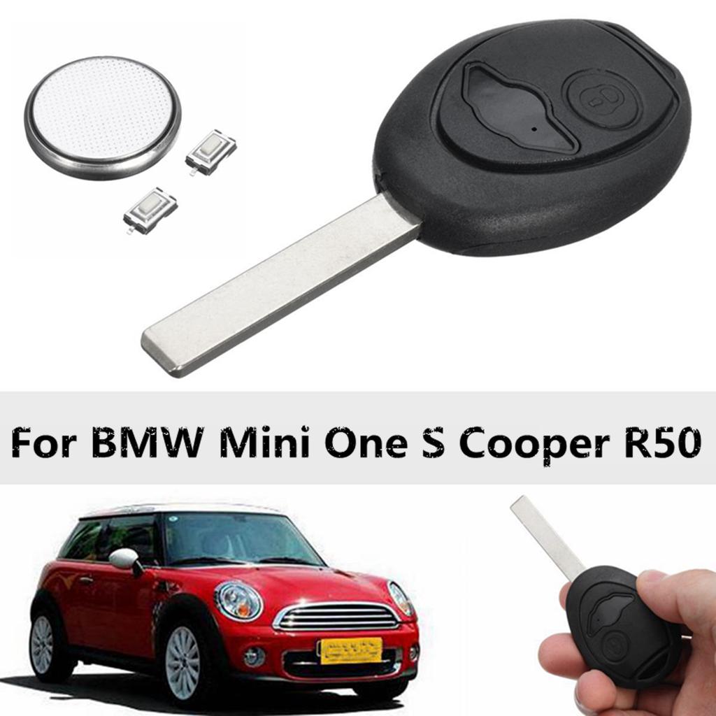 Buy 2Button Remote Key Fob Repair Refurbishment Kit For BMW Mini One S ...