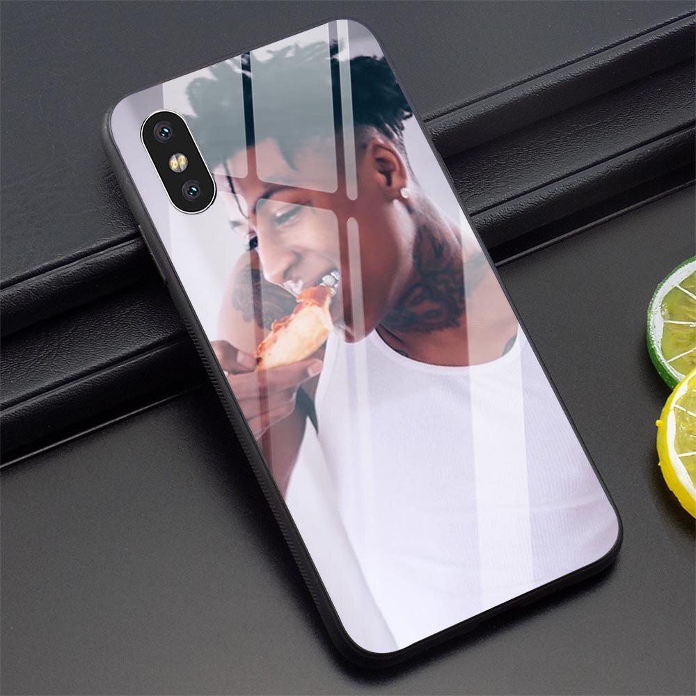 Buy Youngboy Nba Tempered Glass Phone Case for iPhone X Xs XR 11 Pro ...