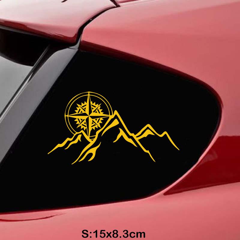 Perets Compass Sticker On Car Cool Vinly Stickers for Auto Decoration ...
