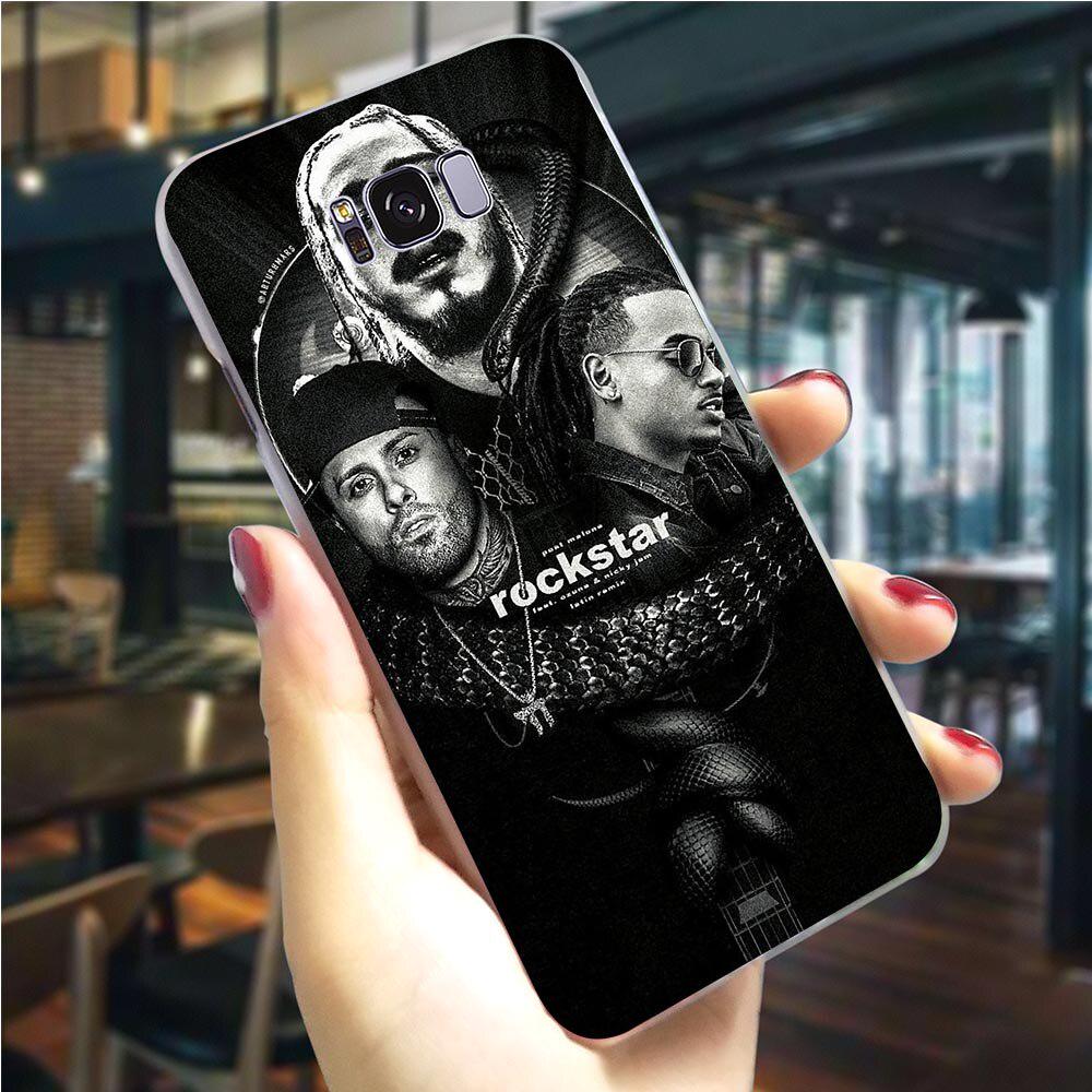 Buy Nicky Jam Rapper Painted Phone Cover Case for Samsung M30 8 9 10 S6 ...