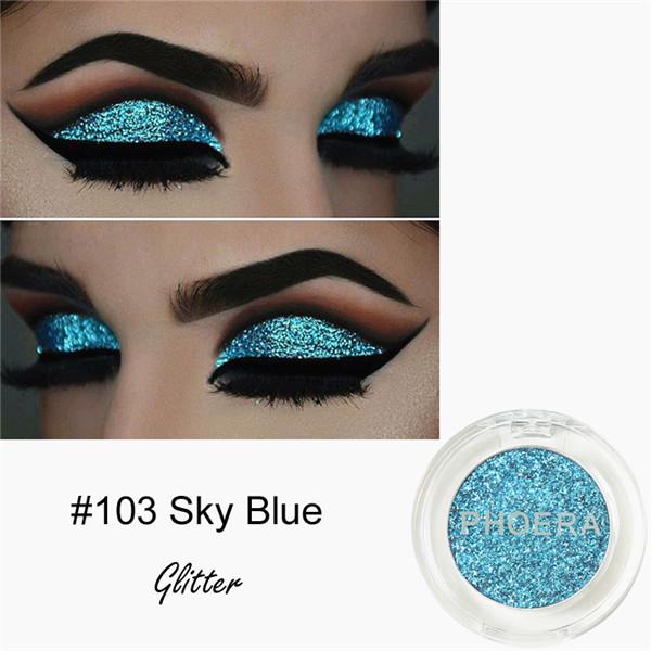 Buy Multicolor Makeup Glitter Eyeshadow Pigmented Eyeshadow Shine Pearl ...
