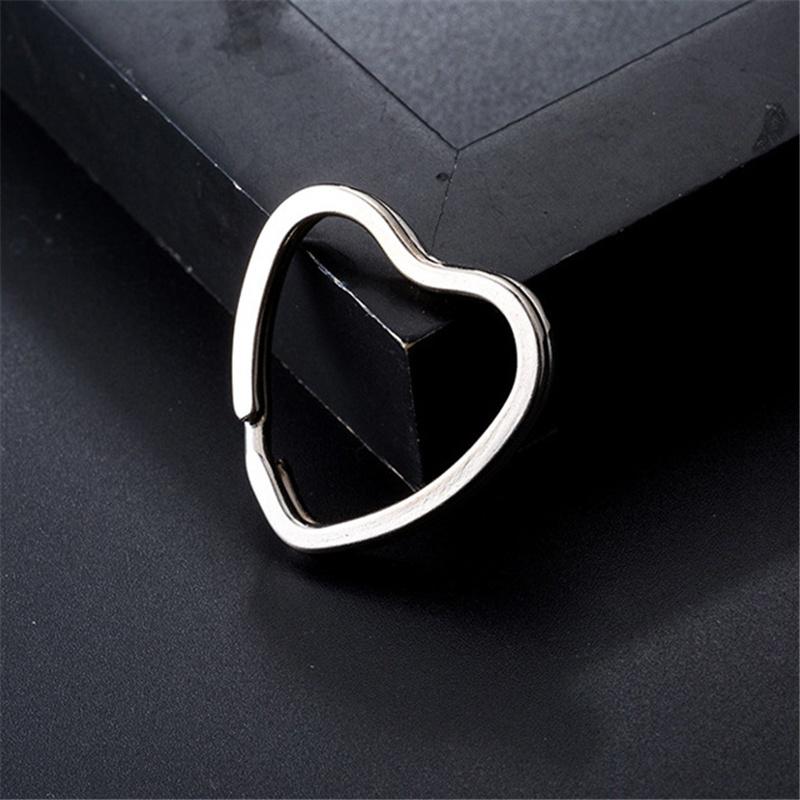 Buy 10/20 Pcs Silver Key Chains Rings 25MM Split Key Ring Hoop Chain ...