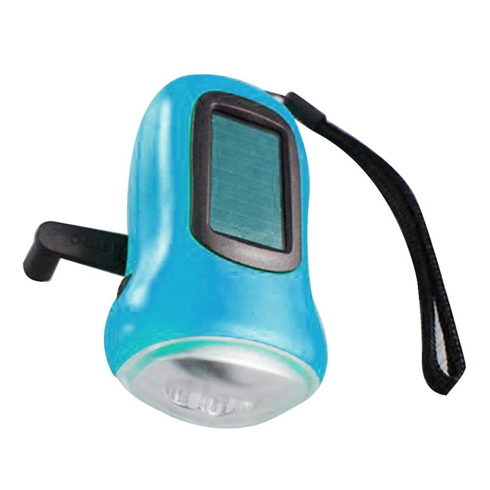 Buy Hand Crank Solar Dynamo Torch Lamp Outdoor Emergency LED Flashlight ...