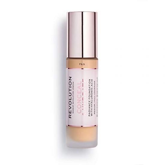 Buy Makeup revolution foundation revolution beauty conceal & hydrate f8 ...