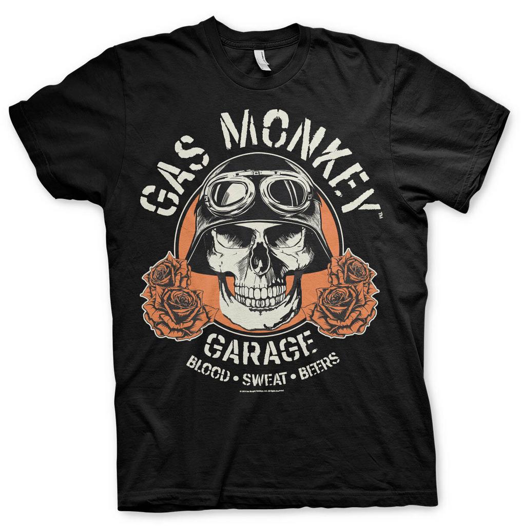 Buy Gas Monkey Garage Helmet Official Tee T Shirt Mens at affordable ...