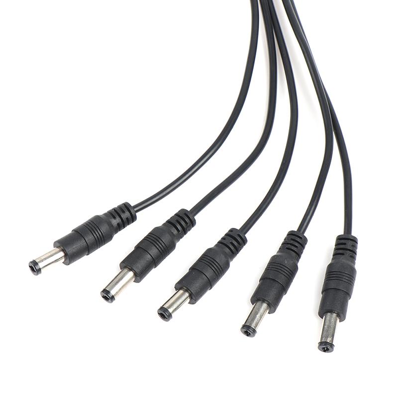 Buy Dc 1 To 5 Male Power Cable Power Supply Adapter For Cctv Security ...