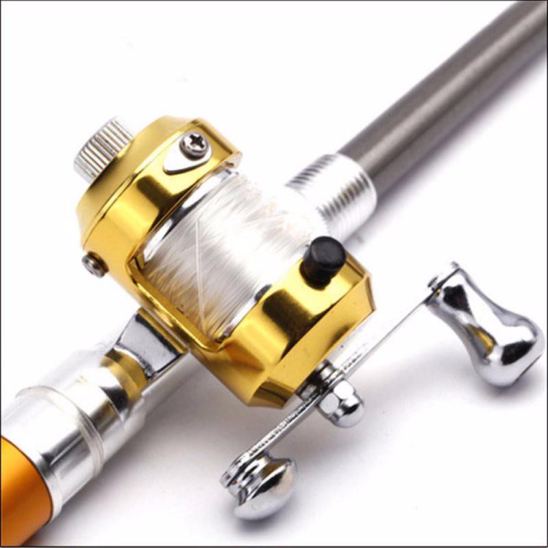 Buy Portable Telescopic Pocket Mini Fishing Rod The Shape of The ...