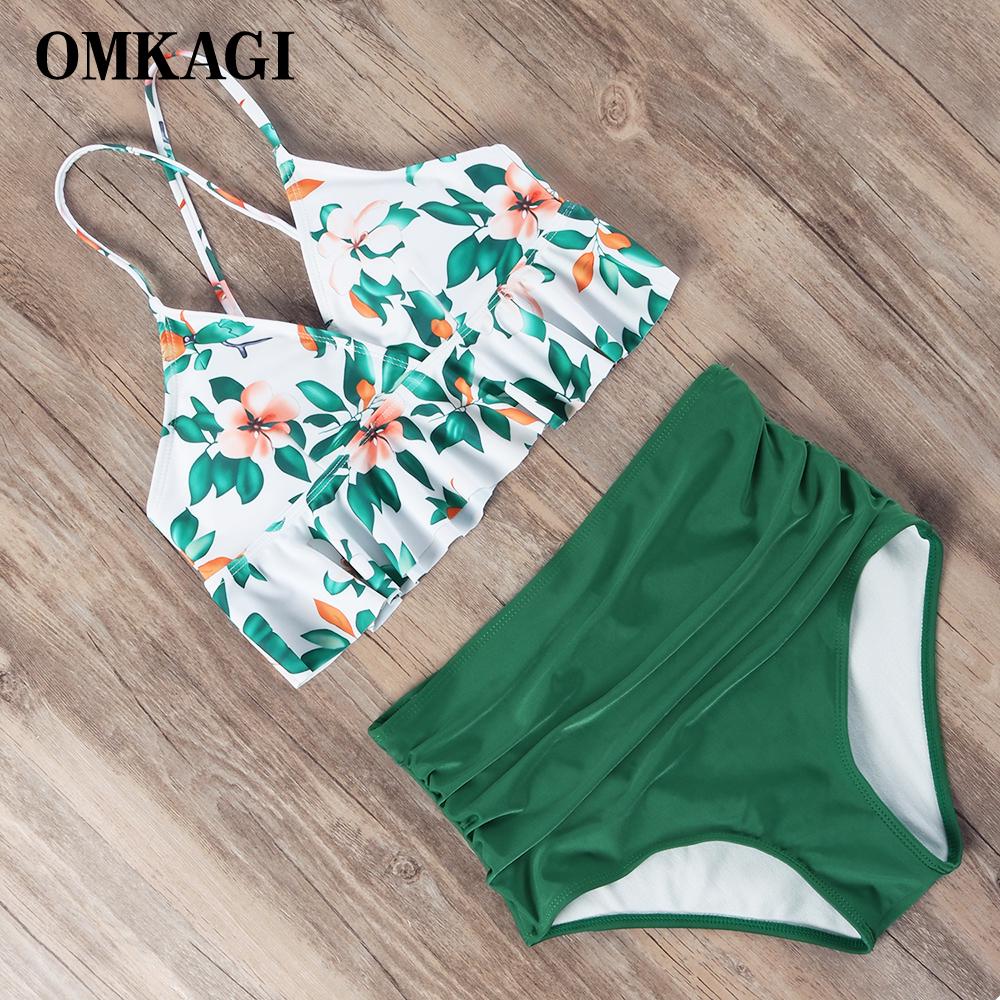 Buy Omkagi Summer Sexy Bikini Set Beachwear Push Up Swimwear Women