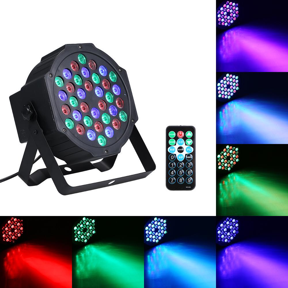 Buy AC90-240V 24W 36 LED RGB Mini Stage Par Light Lighting Fixture with ...
