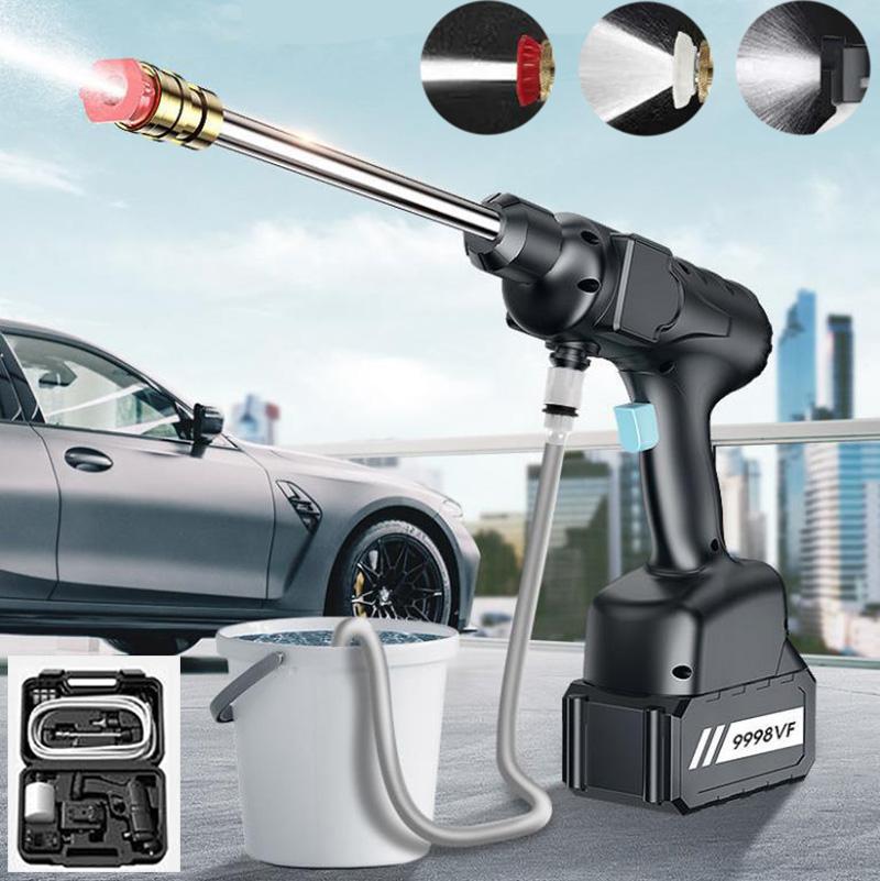Buy Household Car Washing Gun Luxury Suit Handheld Wireless Car Washing ...