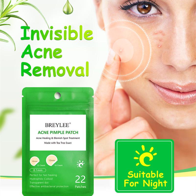 Buy BREYLEE Acne Pimple Patch Acne Treatment Stickers Pimple Remover ...