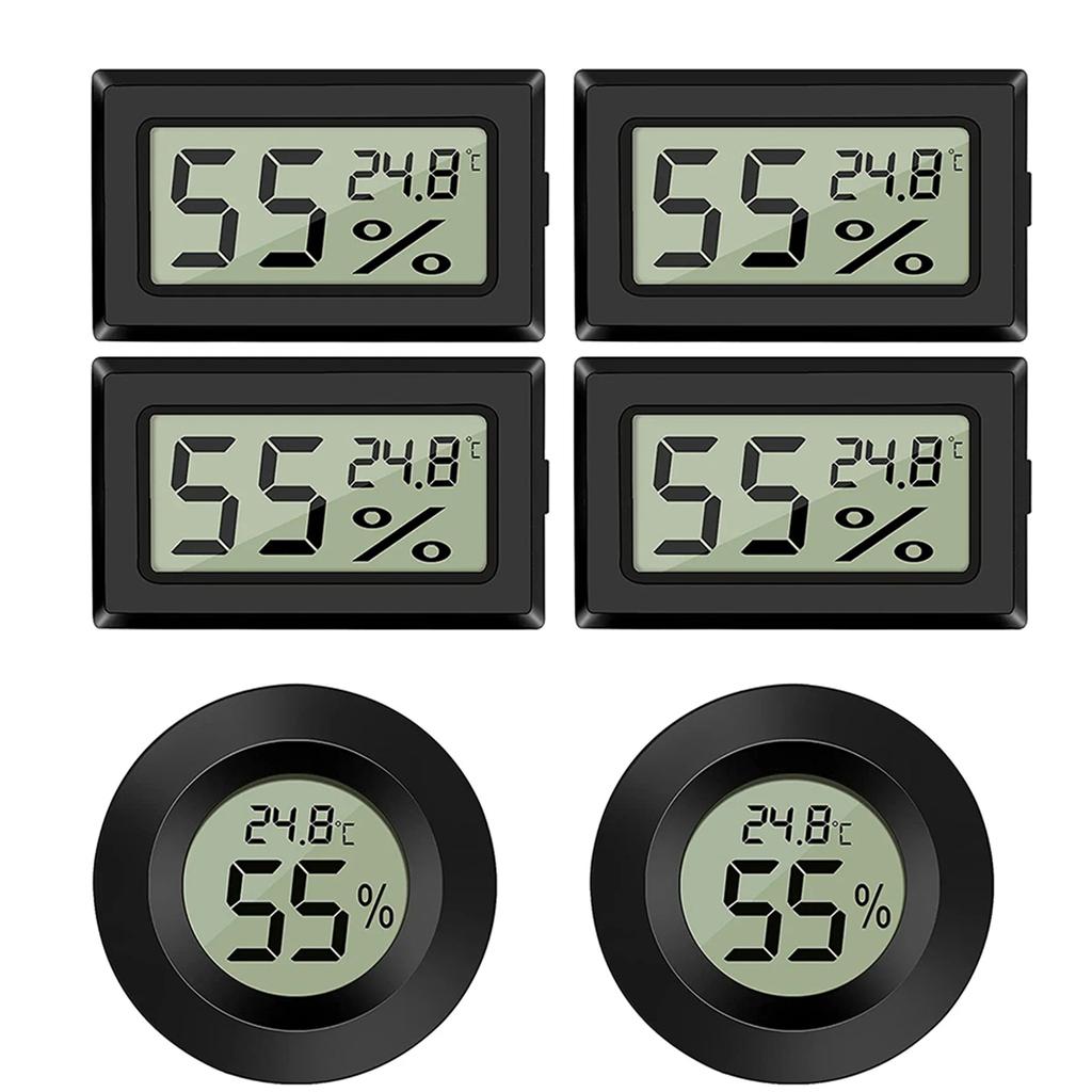Satın alın Hygrometer Humidity Meter Rectangular Shape Round Shape | Joom